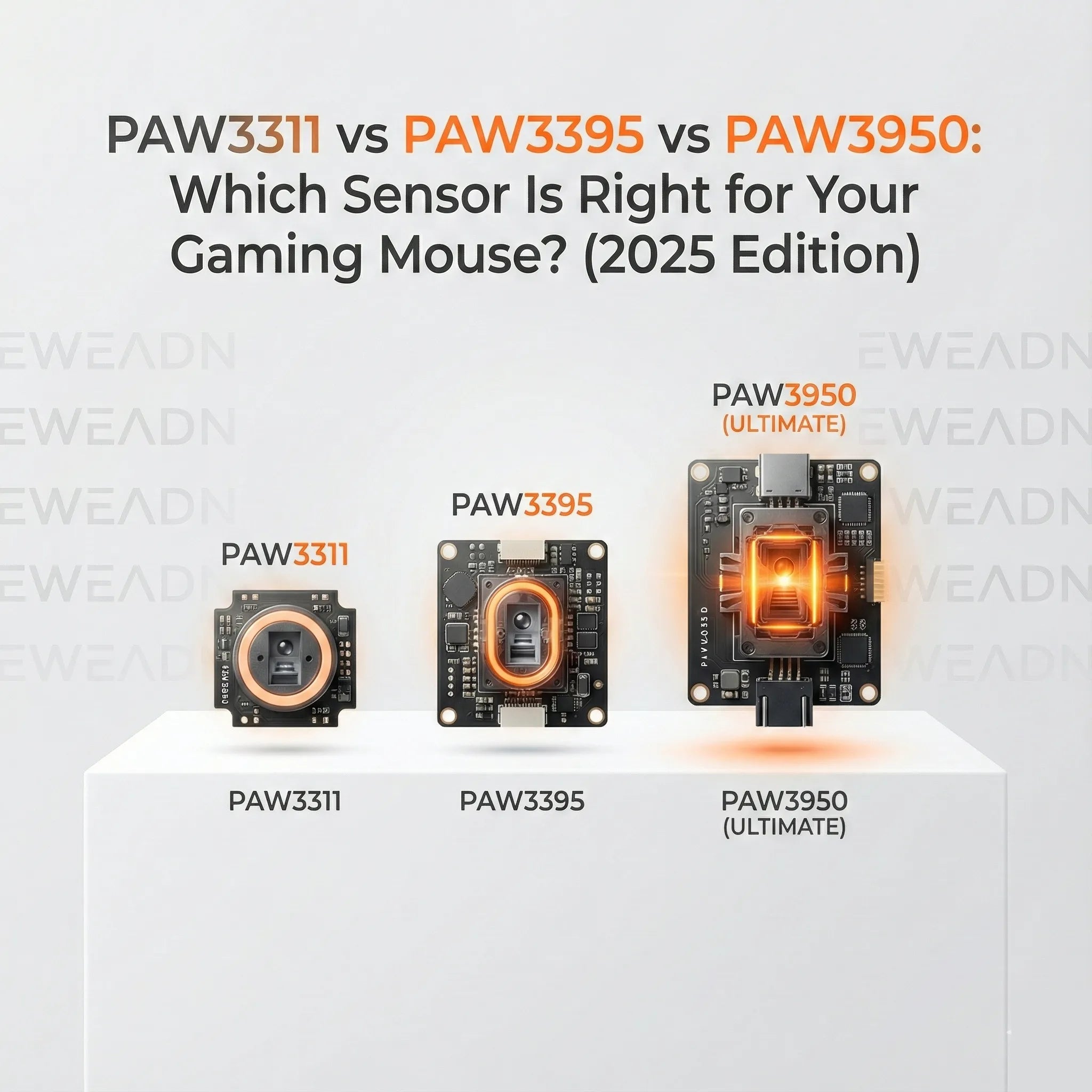 PAW3311 vs PAW3395 vs PAW3950: Which Sensor Is Right for Your Gaming M ...
