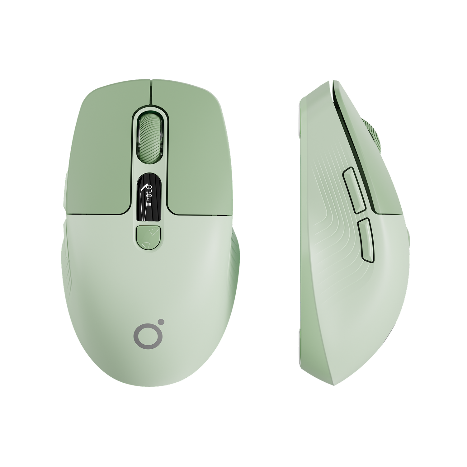 EWEADN Q1 Wireless Mouse | Smart Screen, Dual-Mode, Ergo, Minimalist