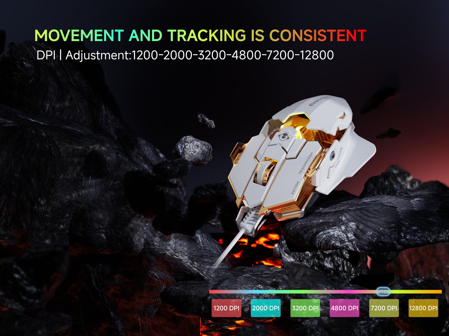 EWEADN G5 Tri-Mode Gaming Mouse