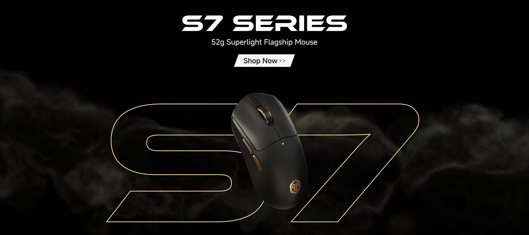 EWEADN S7 Ultra-Light Mouse | Universal Symmetrical, 52g, 8KHz, 800mAh