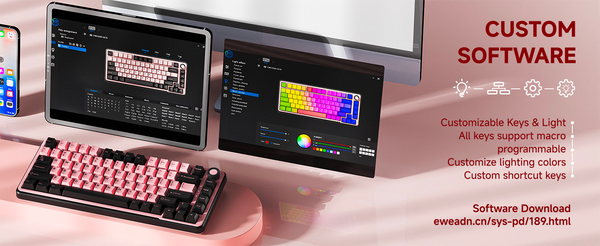 EWEADN GS75 Gaming Mechanical Keyboard