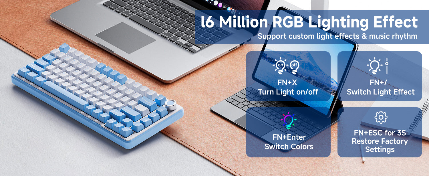 EWEADN GS75 Gaming Mechanical Keyboard