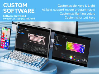 EWEADN GS75 Gaming Mechanical Keyboard