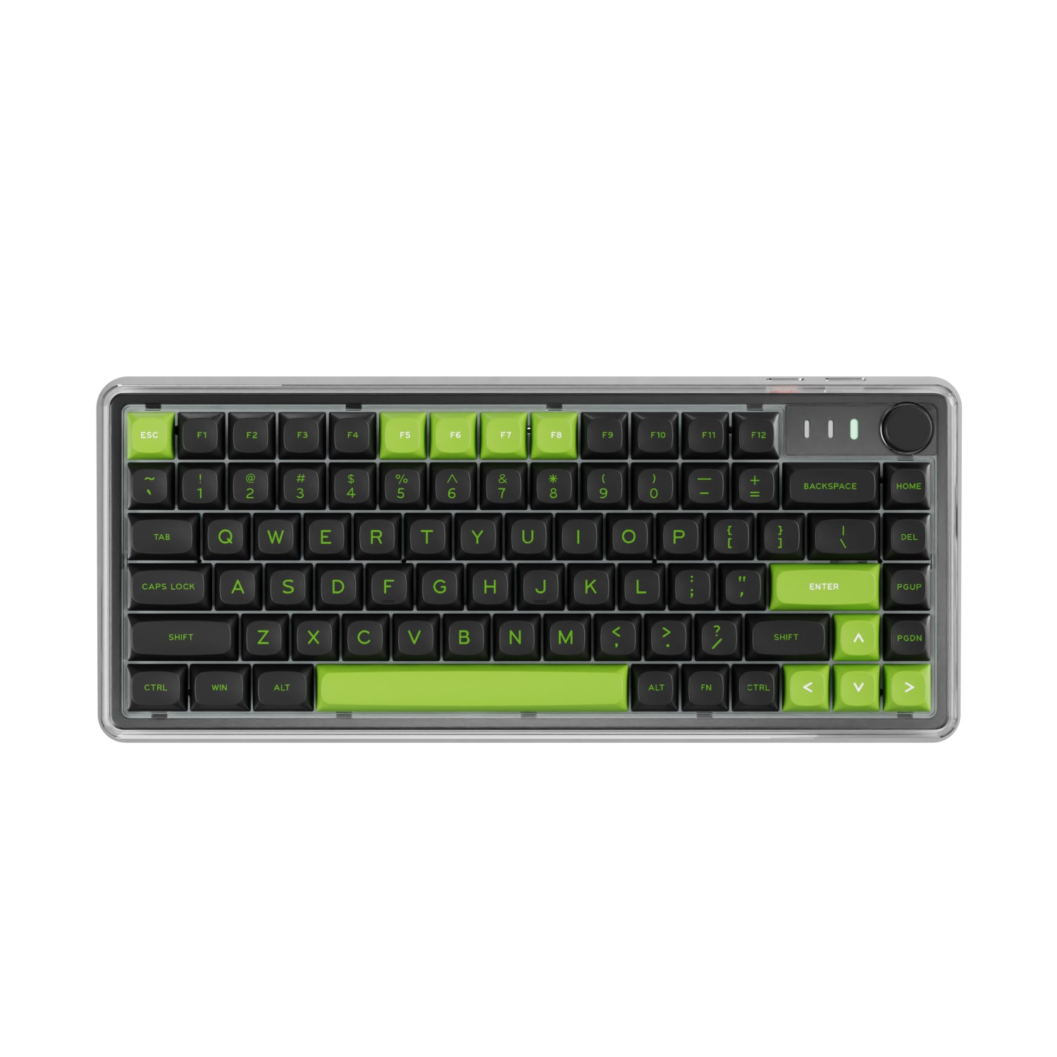 EWEADN V82 Tri-Mode Hi-Fi with Screen and Knob Mechanical Keyboard